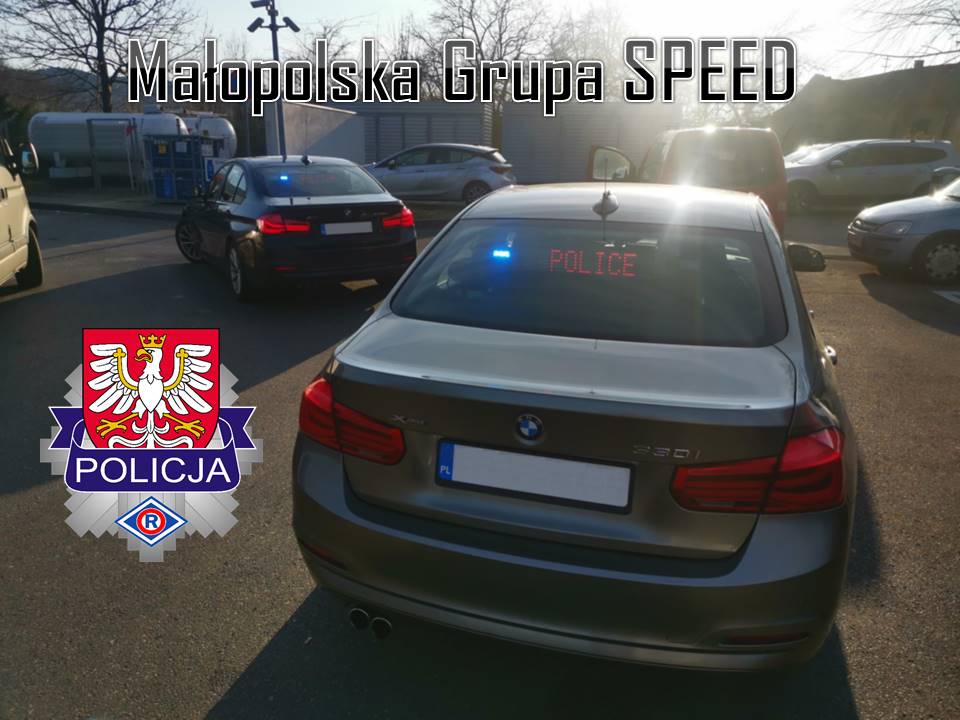 Działalność małopolskiej policyjnej grupy „SPEED” w 2024 roku ...